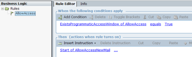 Programmatic Access in MS Outlook